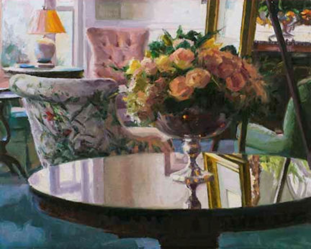 "Quiet Reflection" - Howard Friedland - Highlands Art Gallery