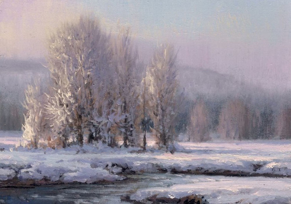 "Gentle Evening" - Michael Godfrey - Highlands Art Gallery