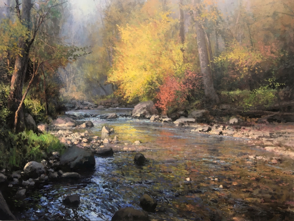 "Winter Revealed" - Michael Godfrey - Highlands Art Gallery