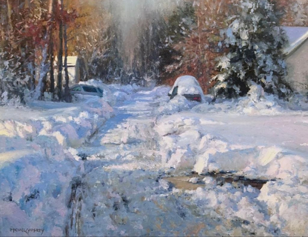 "In the Neighborhood" - Michael Godfrey - Highlands Art Gallery