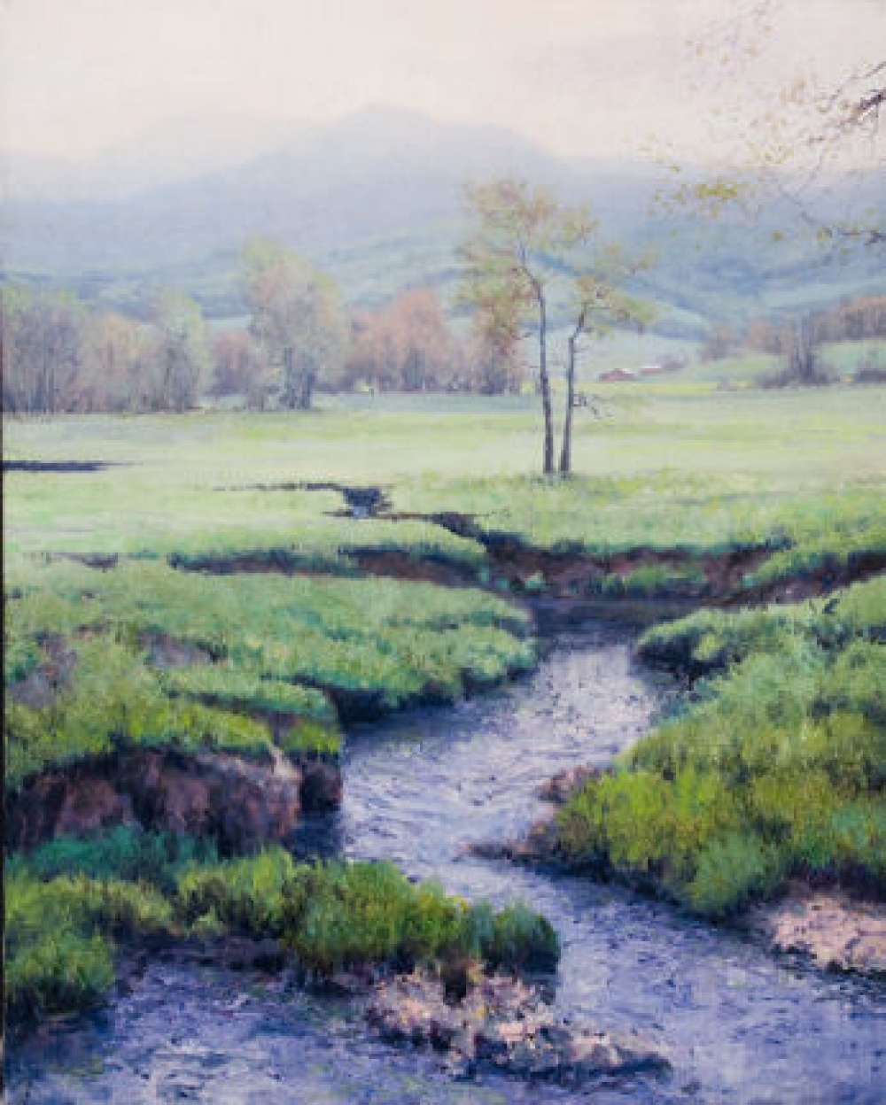 "Farm" - Michael Godfrey - Highlands Art Gallery