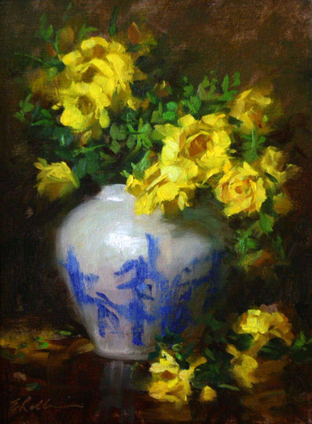 "Impressions of Yellow" - Elizabeth Robbins - Highlands Art Gallery